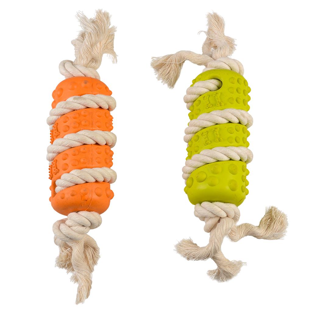 Duvoplus Eco rubber stick med reb 29x6,5x6,5 cm.