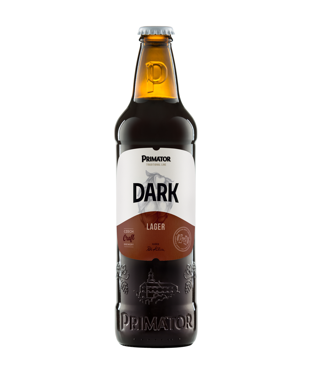 Primator Dark lager 50 cl. 4,5 %
