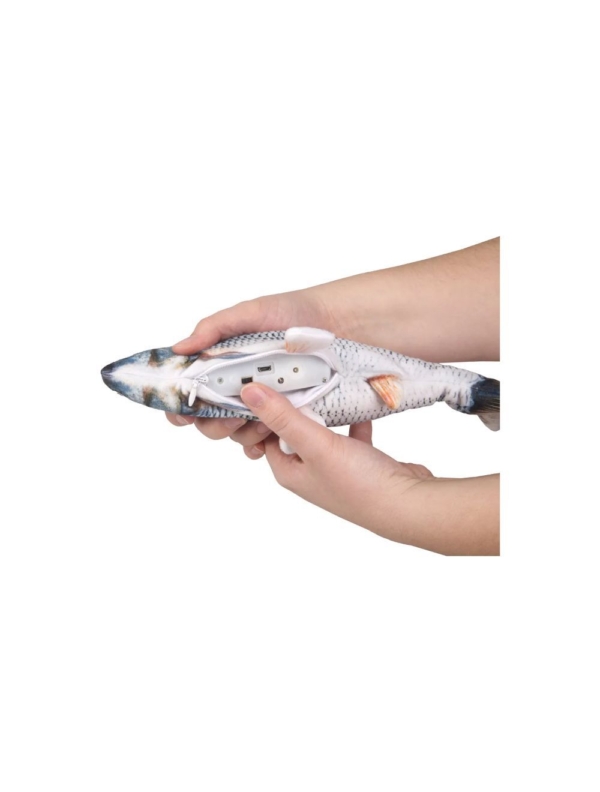 Flamingo Flounder elektrisk fisk til kat