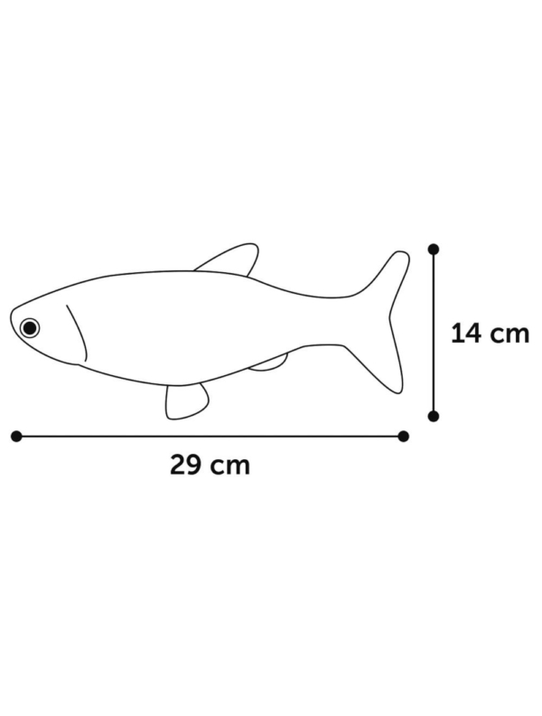 Flamingo Flounder elektrisk fisk til kat